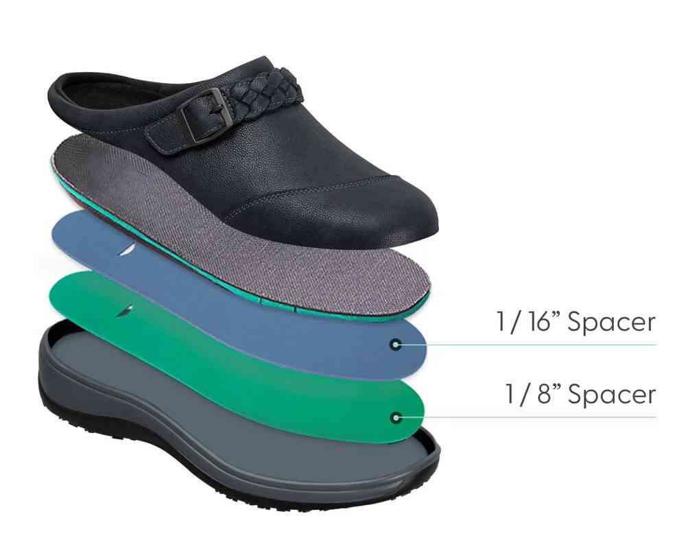 Orthofeet Shoes Irma 72013 Women's Casual Clog Shoe - Slip On - Extra ...